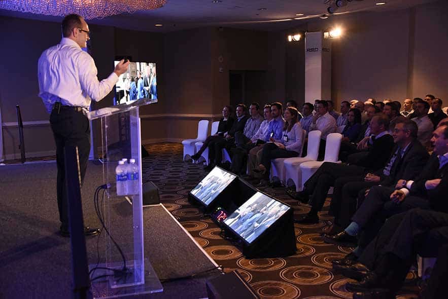 Stage production for global meeting in Houston - Sullivan Group